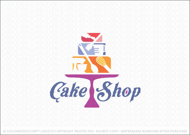 Cake Shop Tool | Readymade Logos for Sale