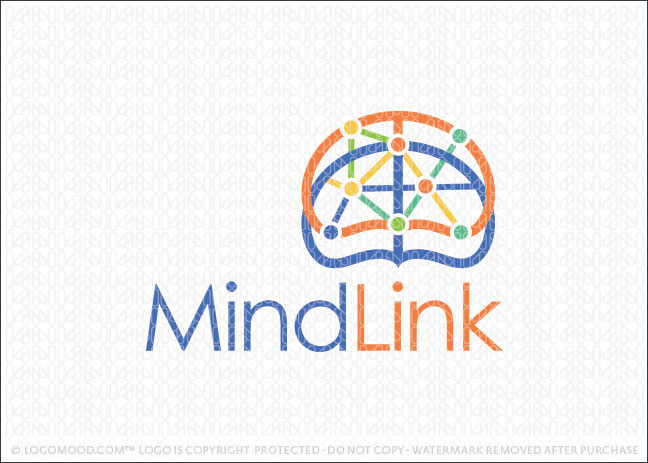 Readymade Logos for Sale Mind Link Brain | Readymade Logos for Sale