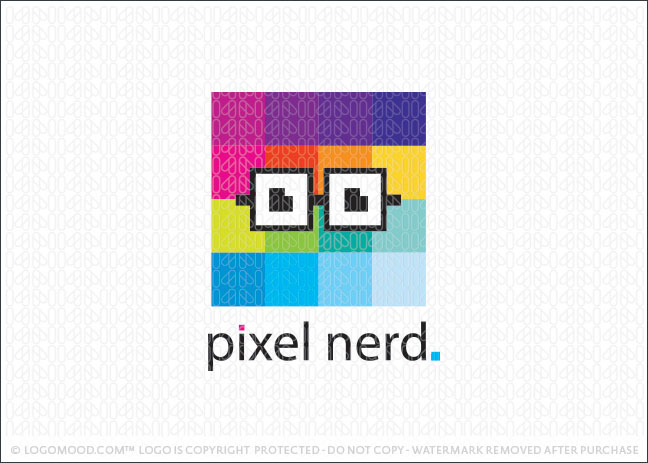 Pixel Nerd - Buy Premade Readymade Logos for Sale