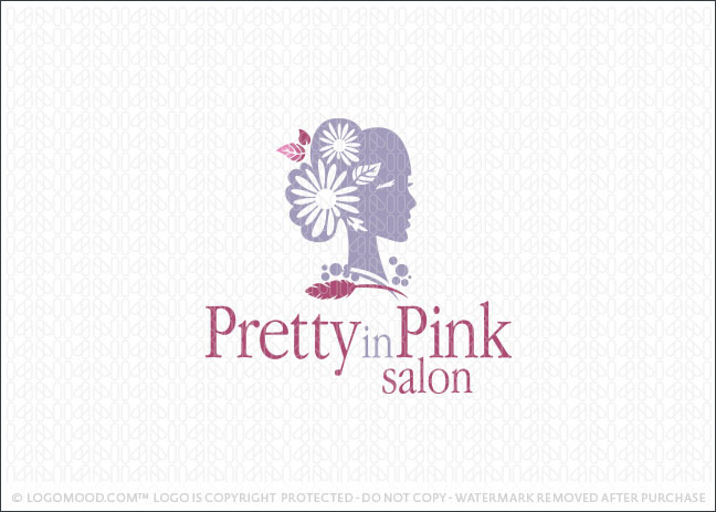 Pretty in Pink | Buy Premade Readymade Logos for Sale