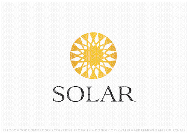 Solar Sun | Readymade Logos for Sale