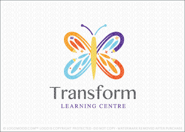 Readymade Logos for Sale Transform Butterfly | Readymade Logos for Sale