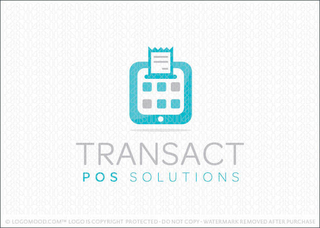 Readymade Logos for Sale Transact POS | Readymade Logos for Sale