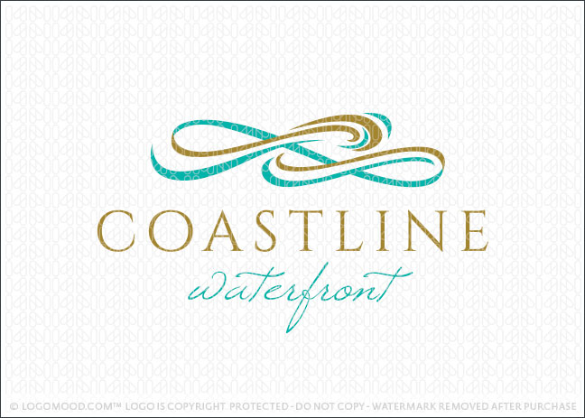 Coastline Water - Buy Premade Readymade Logos for Sale