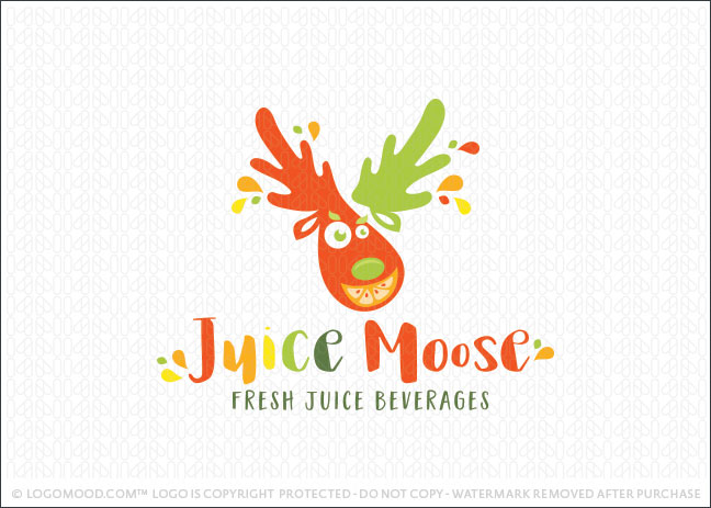 Juice Moose | Readymade Logos for Sale