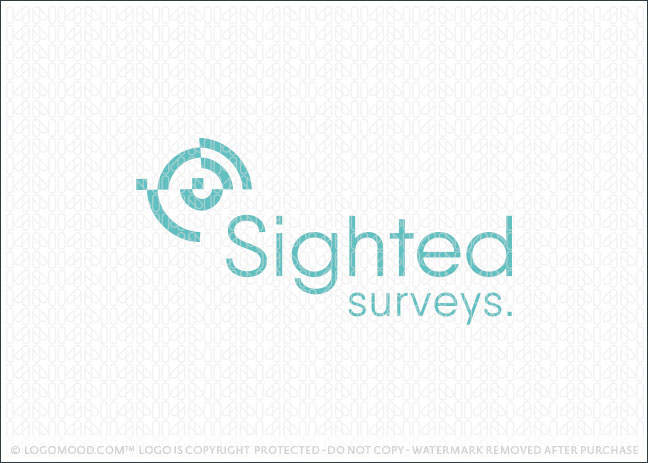 Sighted Surveys | Buy Premade Readymade Logos for Sale