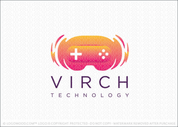 Virch VR Virtual Reality - Buy Premade Readymade Logos for Sale