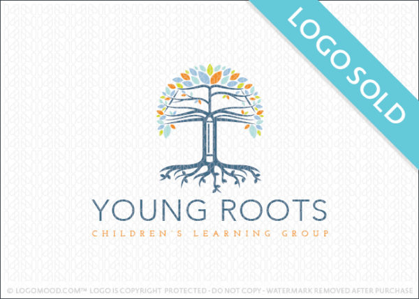 Young Roots Learning - Buy Premade Readymade Logos for Sale