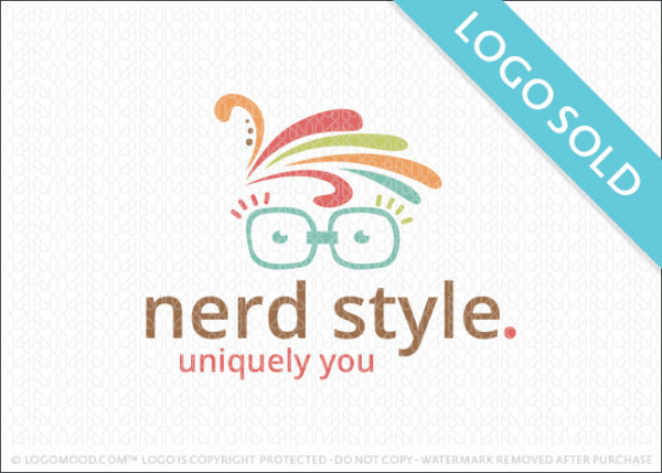 Nerd Style - Buy Premade Readymade Logos for Sale