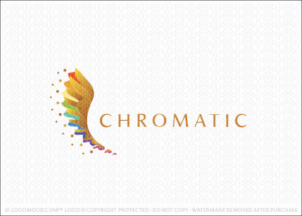 Chromatic Wings - Buy Premade Readymade Logos for Sale