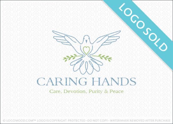Caring Hands - Buy Premade Readymade Logos for Sale