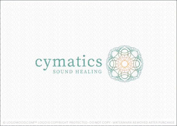 Cymatics Sound Healing - Buy Premade Readymade Logos for Sale
