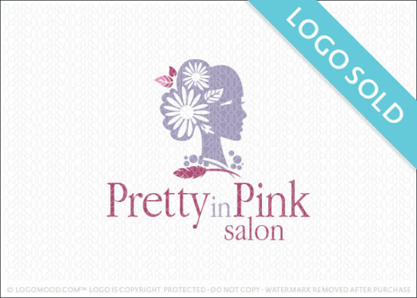 Pretty in Pink - Buy Premade Readymade Logos for Sale