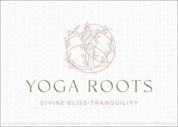 Yoga Roots - Buy Premade Readymade Logos for Sale
